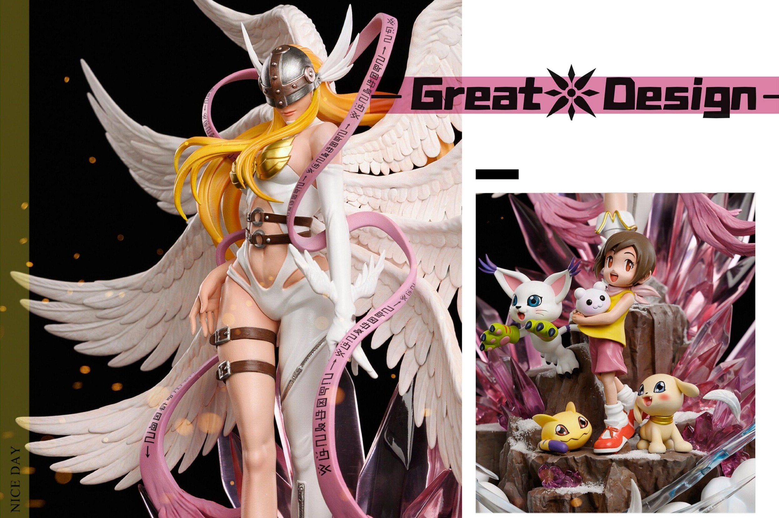 [PRE-ORDER] Digimon GK Figures - Angewomon Evolution Series GK1509 | GK Figure