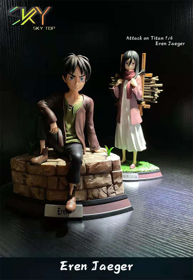 [PRE-ORDER] Attack on Titan GK Figures - Sky Kid Series Eren Yeager ...