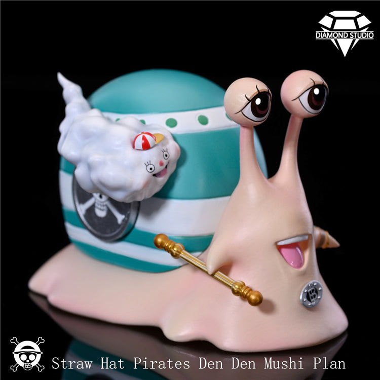 [PRE-ORDER] One Piece GK Figures - Sanji Luffy Nami Transponder Snail ...