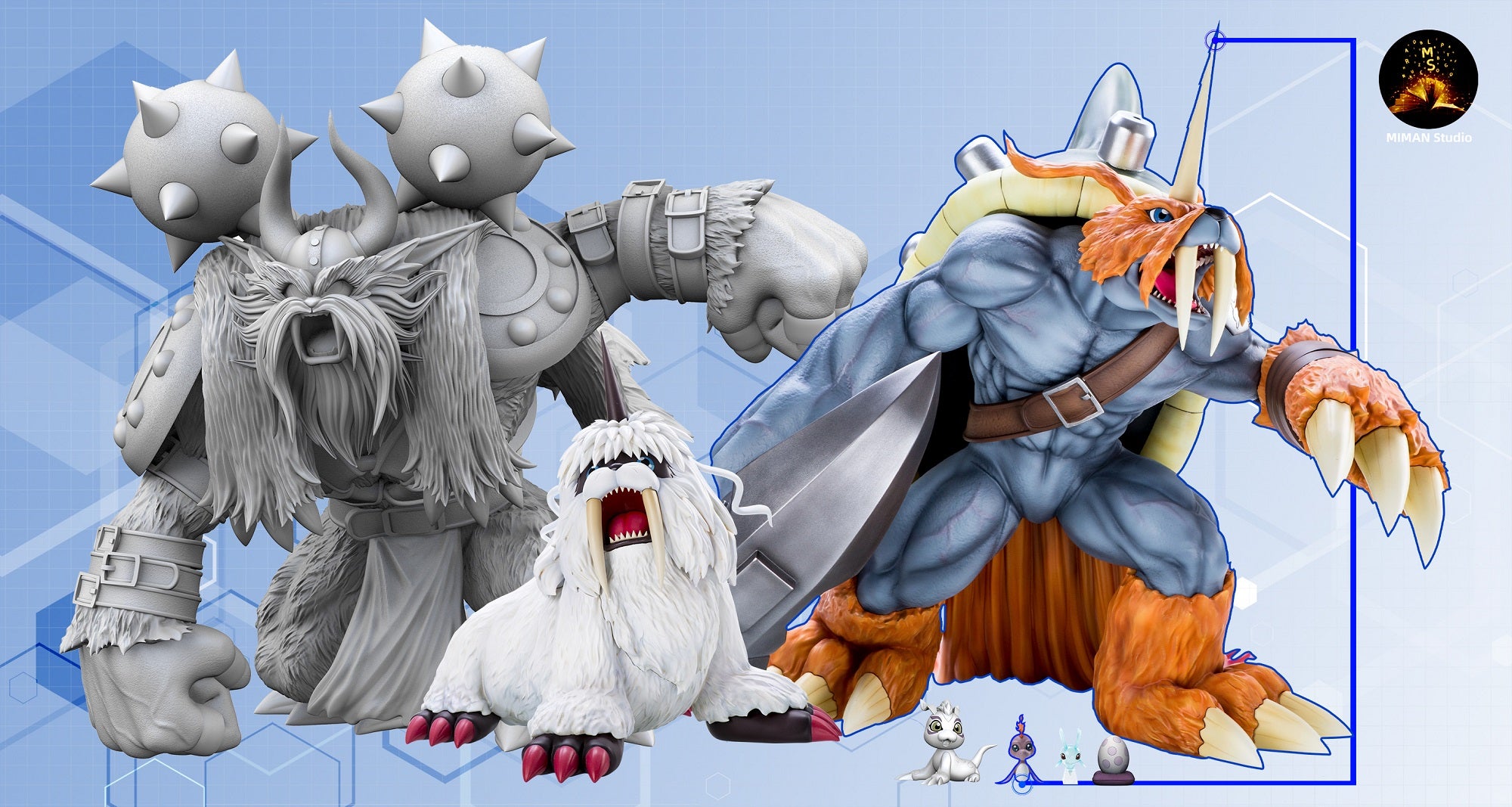 [PRE-ORDER] Digimon GK Figures - Zudomon GK1509 | GK Figure